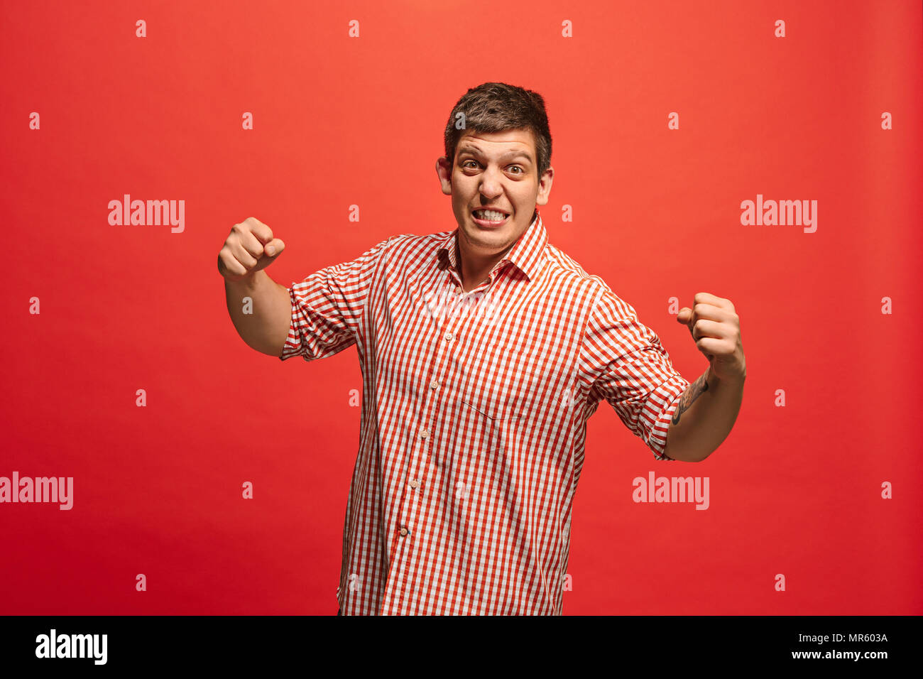 Winning success man happy ecstatic celebrating being a winner. Dynamic ...