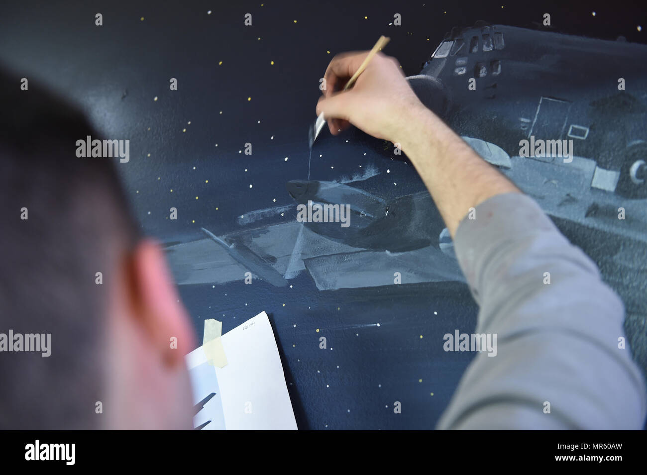 Airman 1st Class Jonathan Omaraie, a special missions aviator with the ...