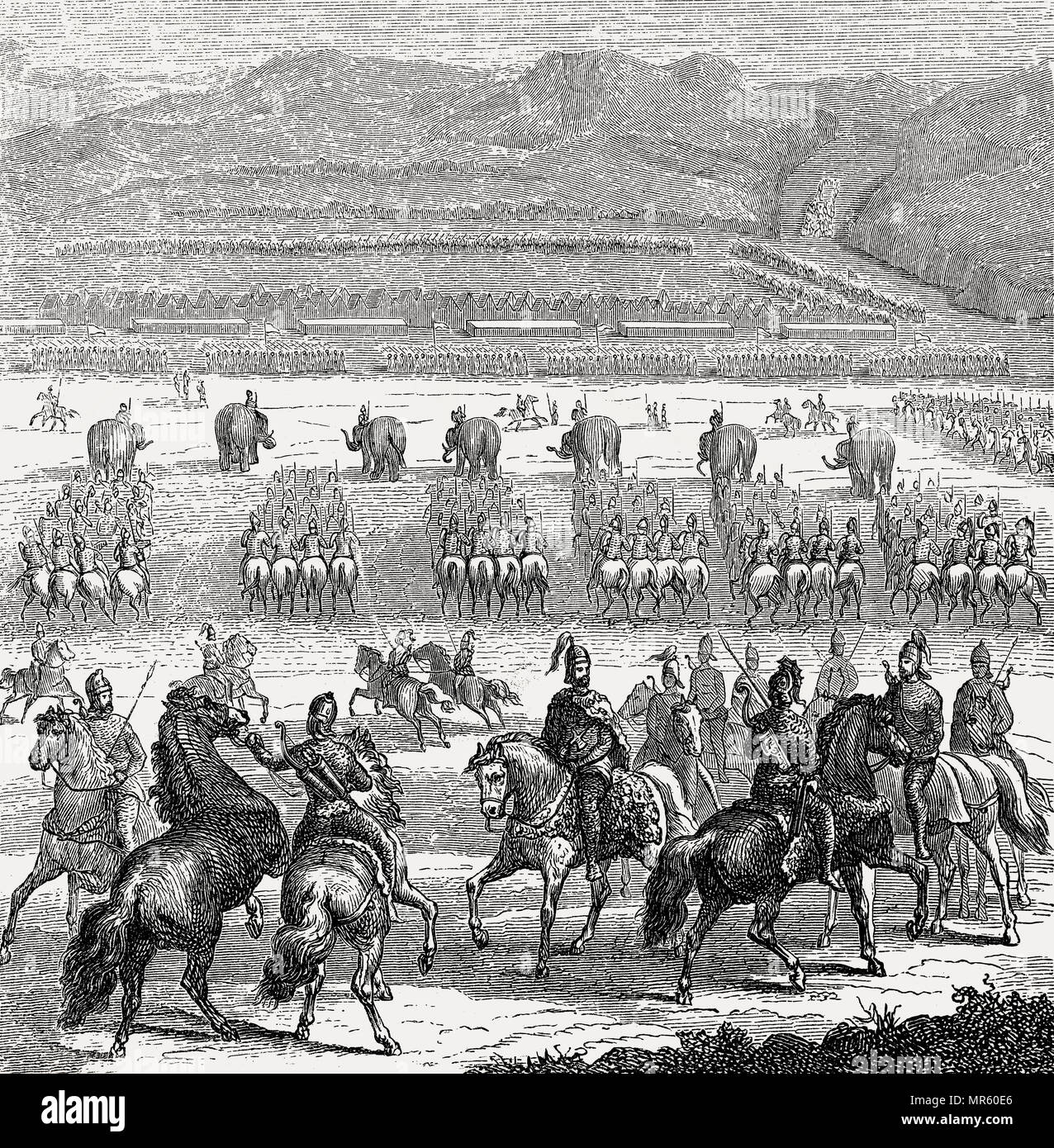 The military order of Hannibal Barkas, Carthaginian military commander ...