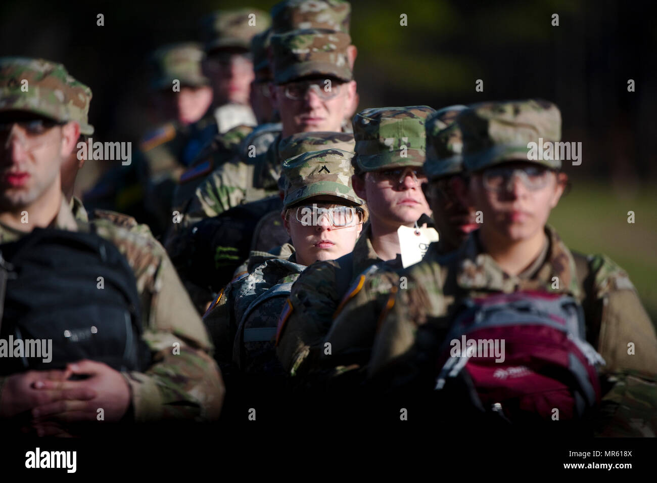 (FORT BENNING, Ga.) – U.S. Army Infantry soldiers-in-training assigned ...