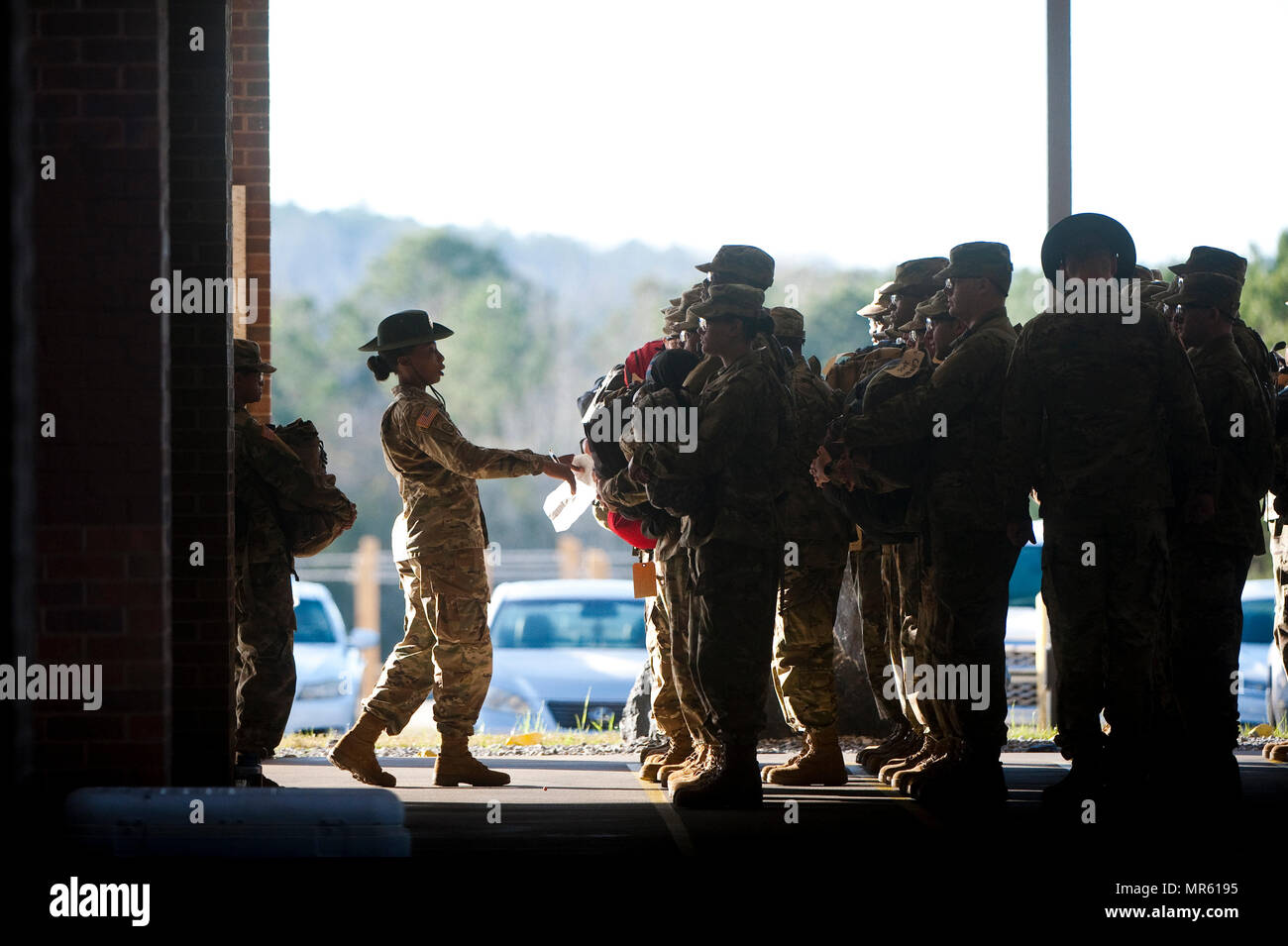 (FORT BENNING, Ga.) – U.S. Army Infantry soldiers-in-training assigned ...