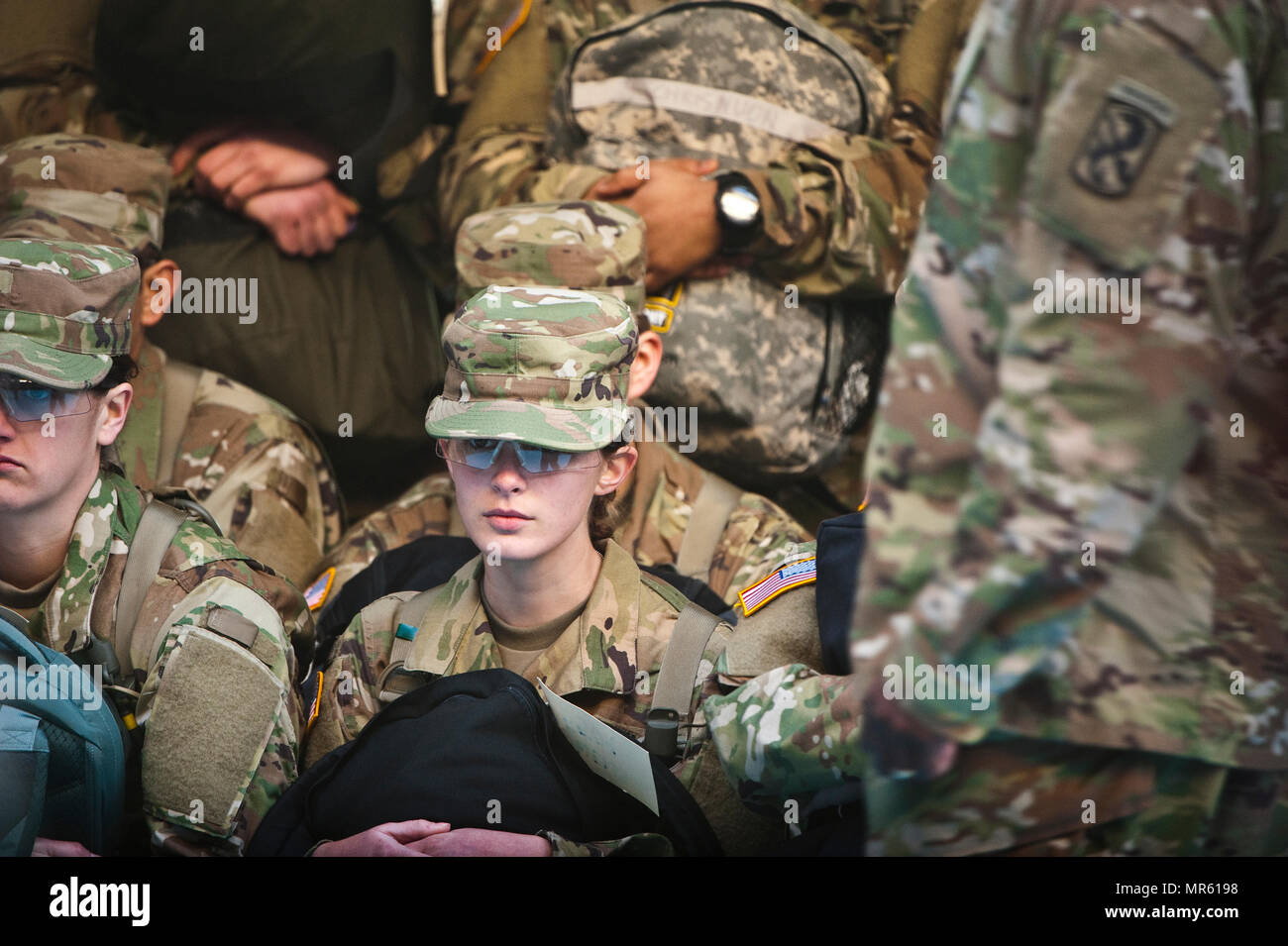 (FORT BENNING, Ga.) – U.S. Army Infantry soldiers-in-training assigned ...