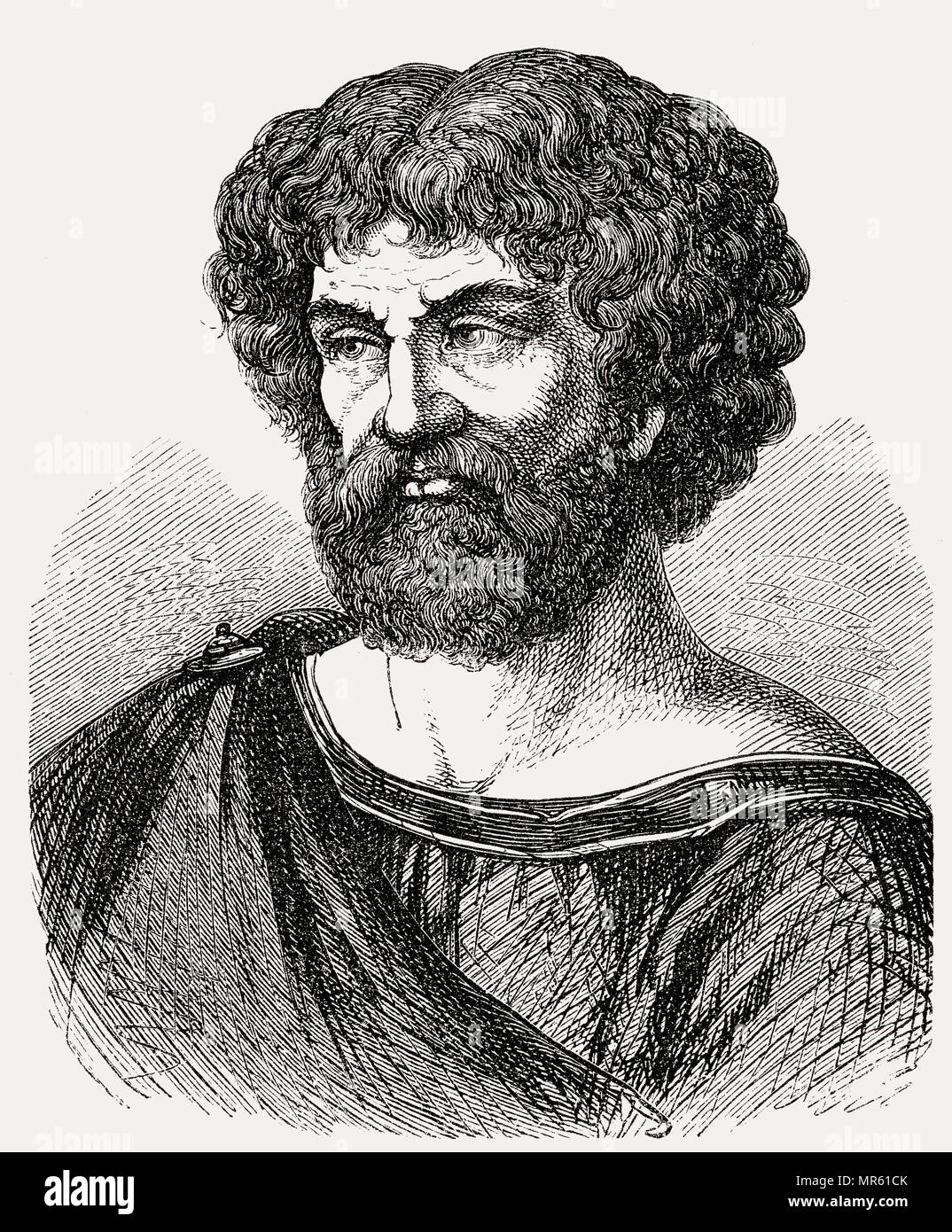 Hannibal or Hannibal Barkas, circa 246-183 BC, Carthaginian military ...