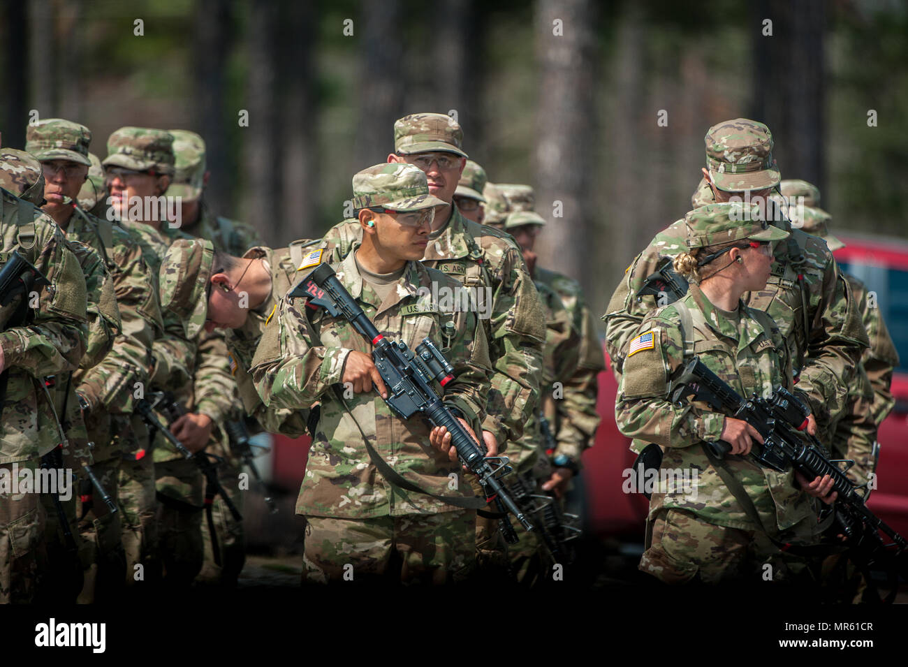 (FORT BENNING, Ga.) – U.S. Army Infantry soldiers-in-training assigned ...