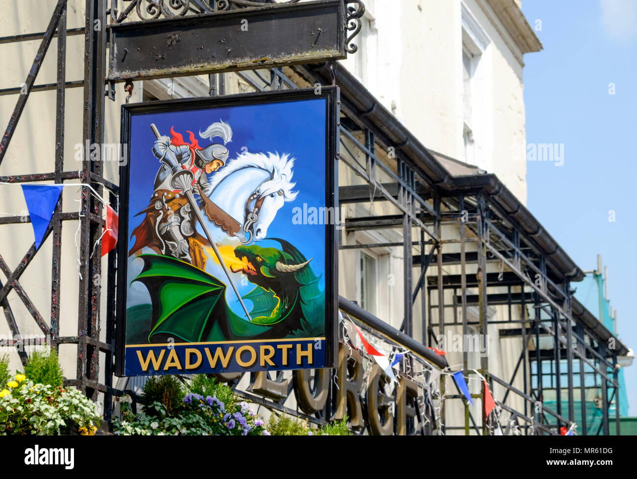 Around Frome an attractive Somerset town, england uk The George hotel ...