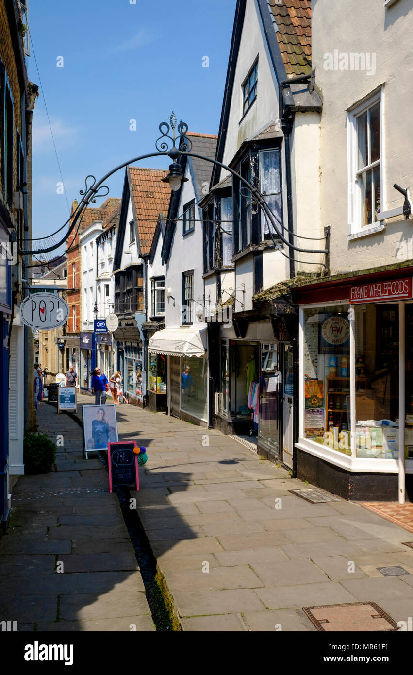 Around Frome an attractive Somerset town, england uk Cheap St Stock ...