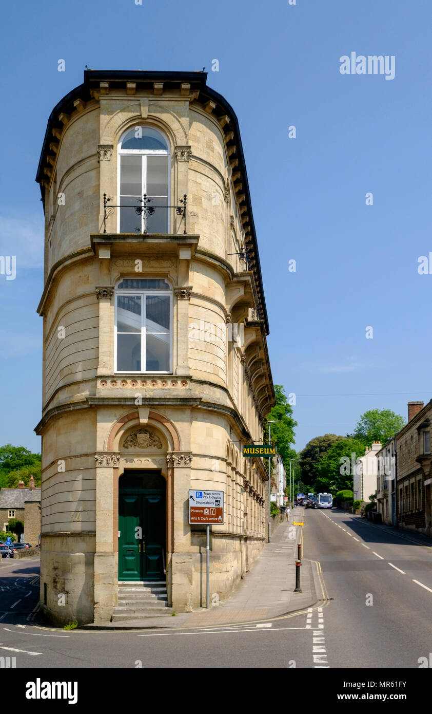 Around Frome an attractive Somerset town, england uk. The Museum Stock ...