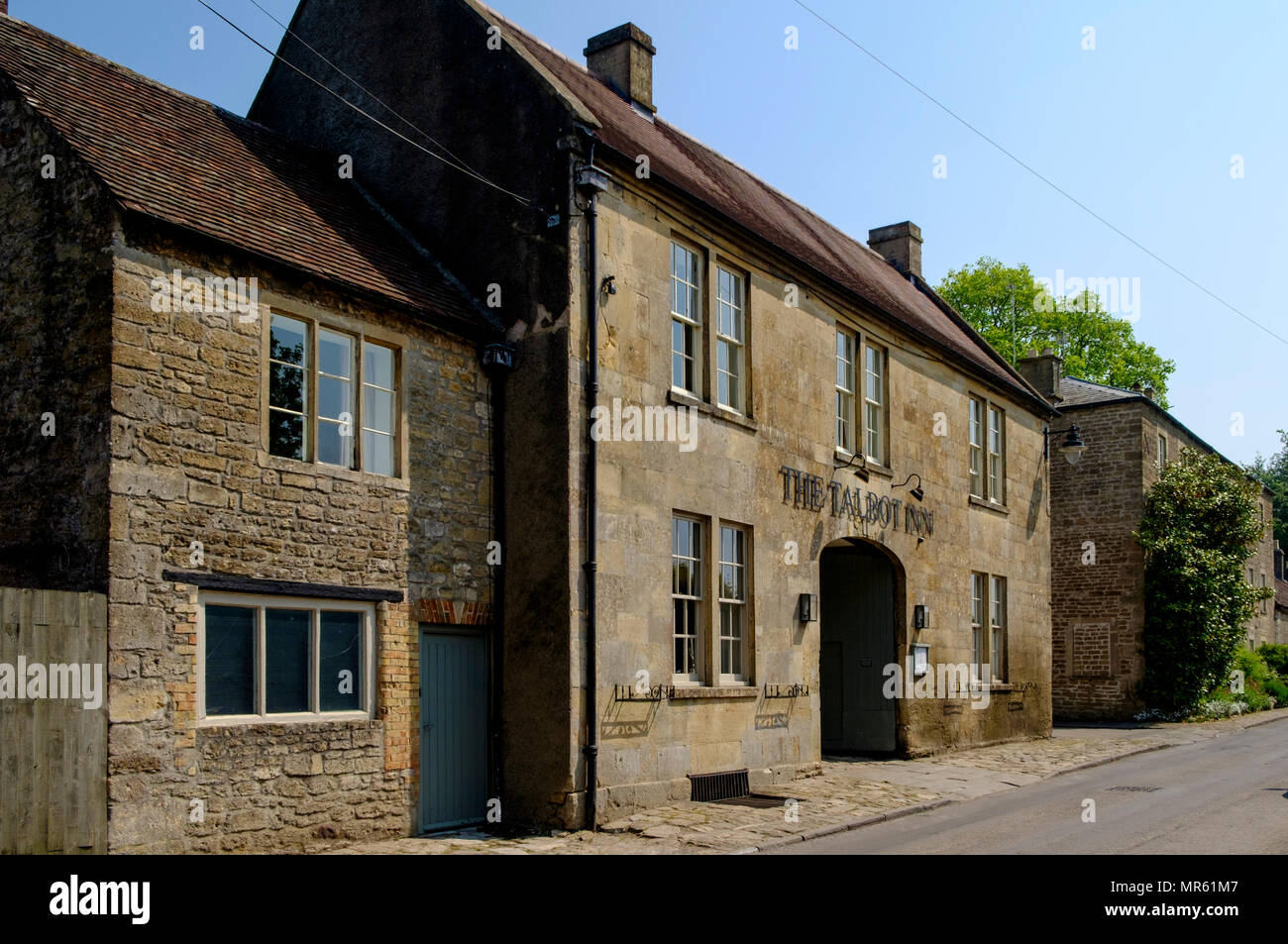 Around Mells a somerset Village near Frome, England UK The Talbot inn ...