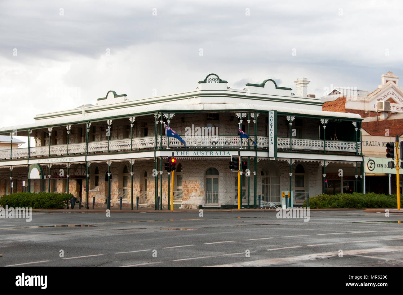 KALGOORLIE, AUSTRALIA - February 26, 2018: The Australia Hotel is a ...