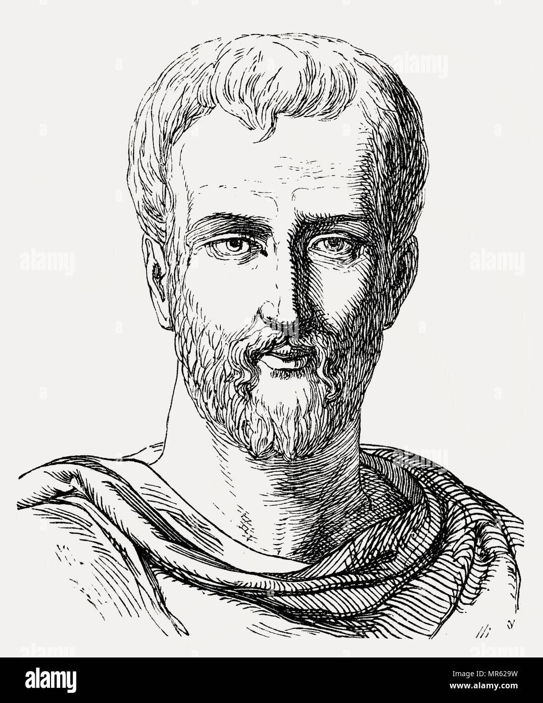 Titus Maccius Plautus, c. 254 – 184 BC, a Roman playwright of the Old ...