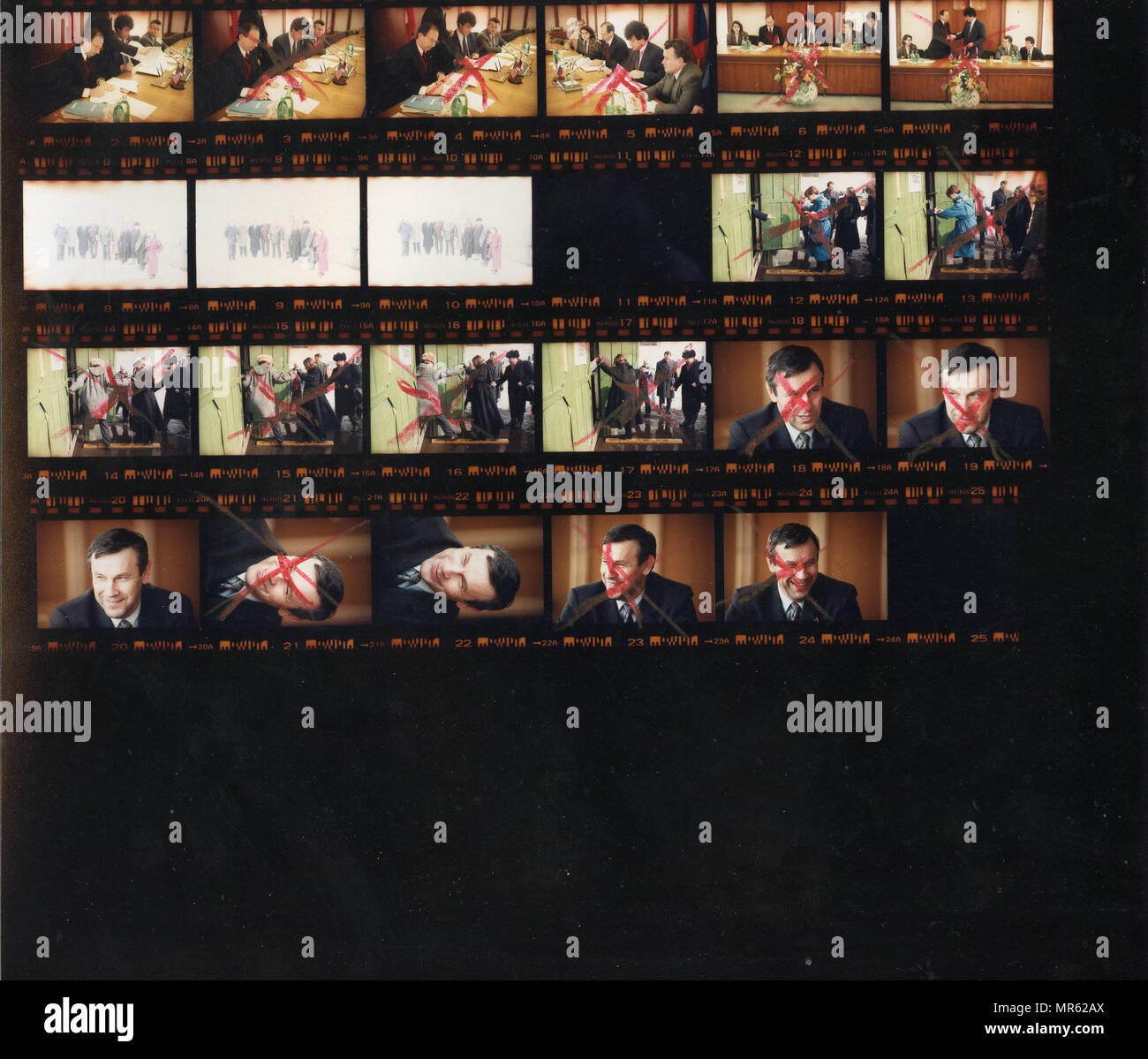 4 negative slides Stock Photo - Alamy