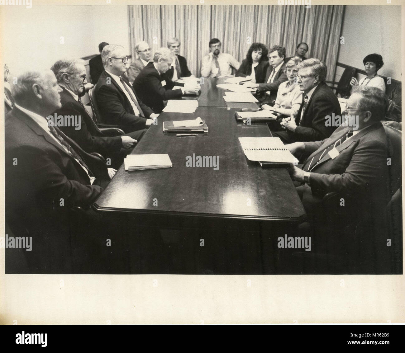 men holding conference Stock Photo - Alamy