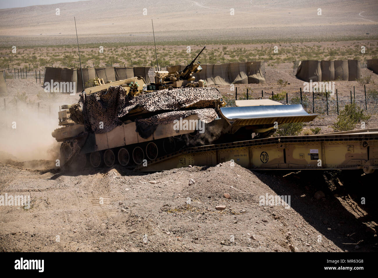 M1 assault breacher vehicle hi-res stock photography and images - Alamy