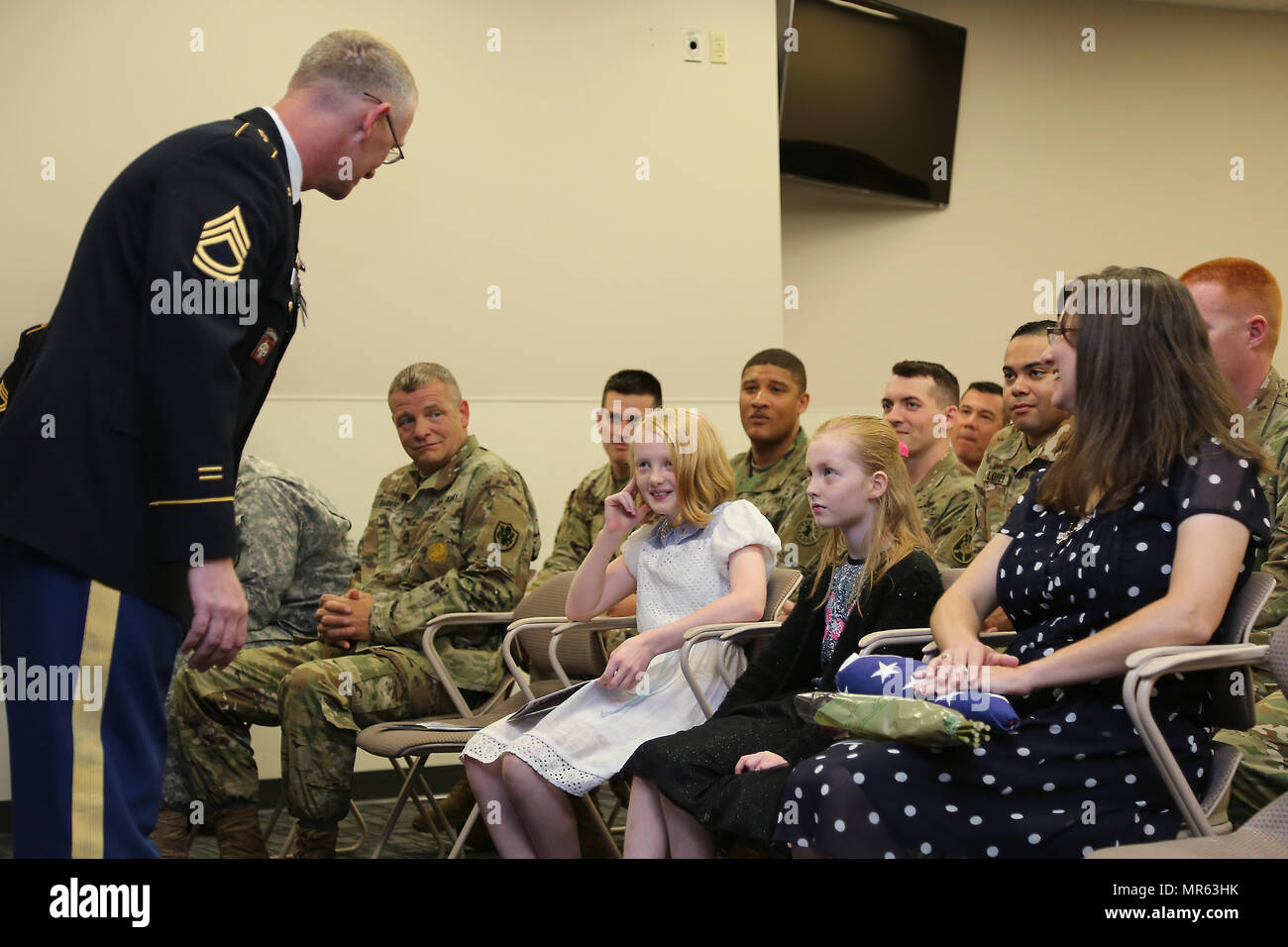 U.S. Army Sgt. 1st Class William Dobbs, cadre at the Cyber Center of ...