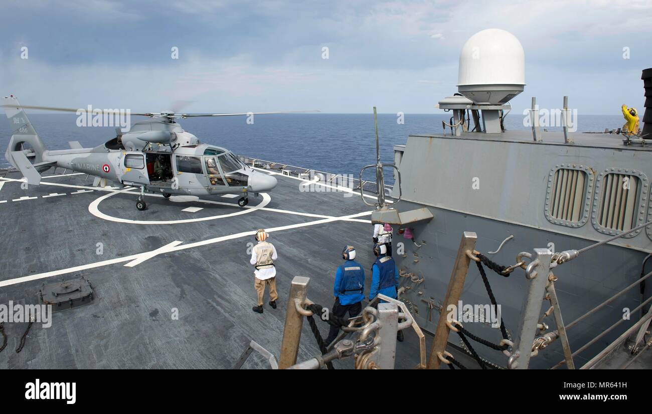 170518-N-FQ994-082 MEDITERRANEAN SEA (May 18, 2017) A French Navy ...
