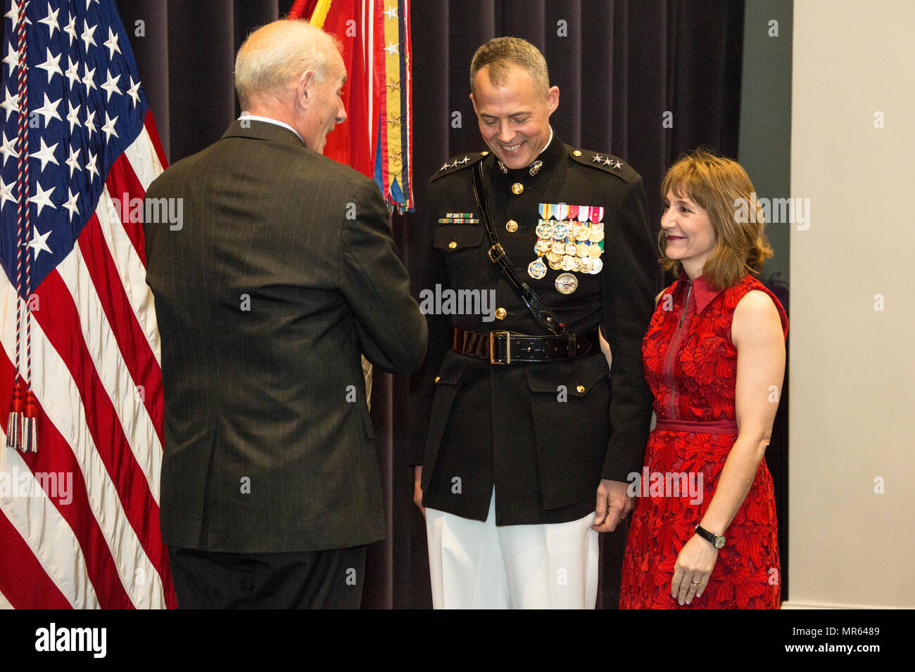 U.S. Marine Corps Lt. Gen. Robert R. Ruark, deputy, Under Secretary of ...