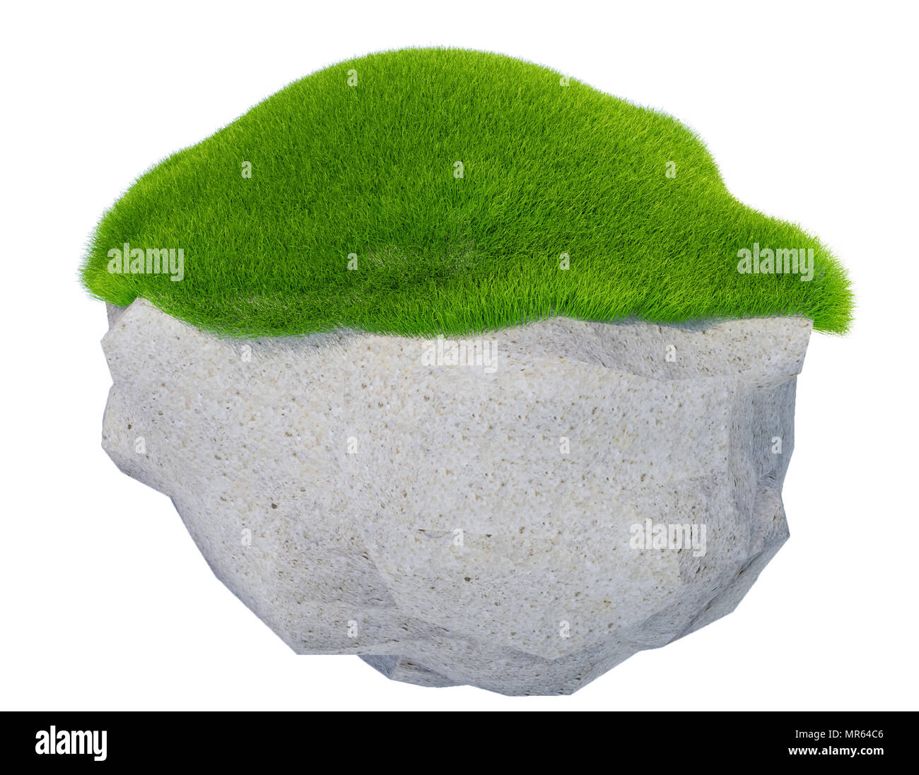 Abstract green grass 3d rendering hi-res stock photography and images ...