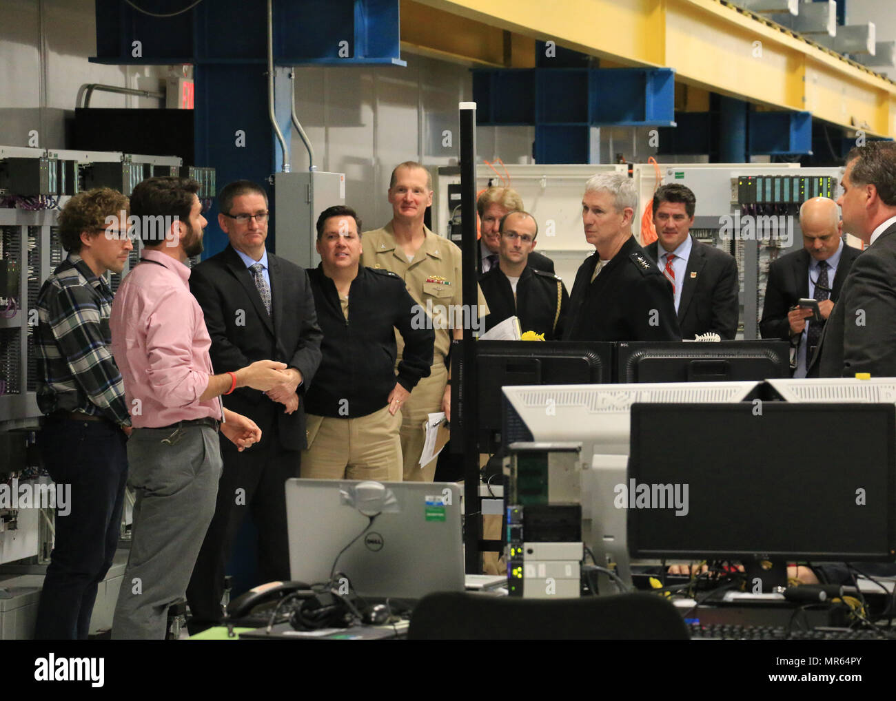 U.S. Navy Vice Adm. Thomas J. Moore, commander of Naval Sea Systems ...