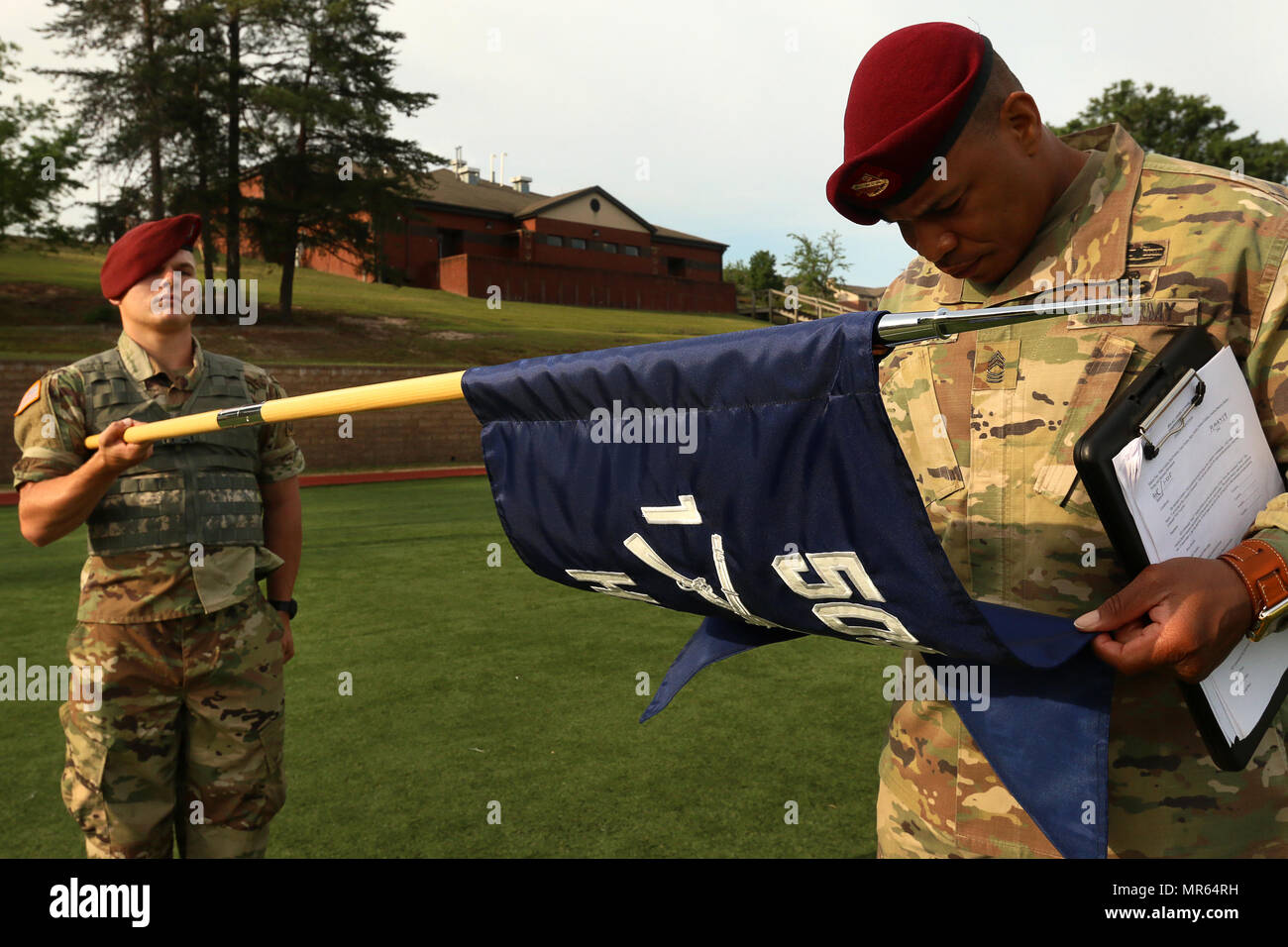 Presents the guidon hi-res stock photography and images - Alamy