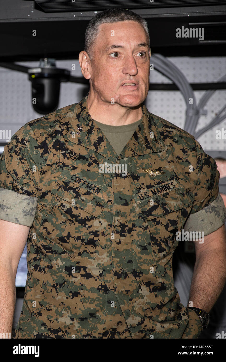 U.S Marine Corps Maj. Gen. David W. Coffman deputy commanding general ...