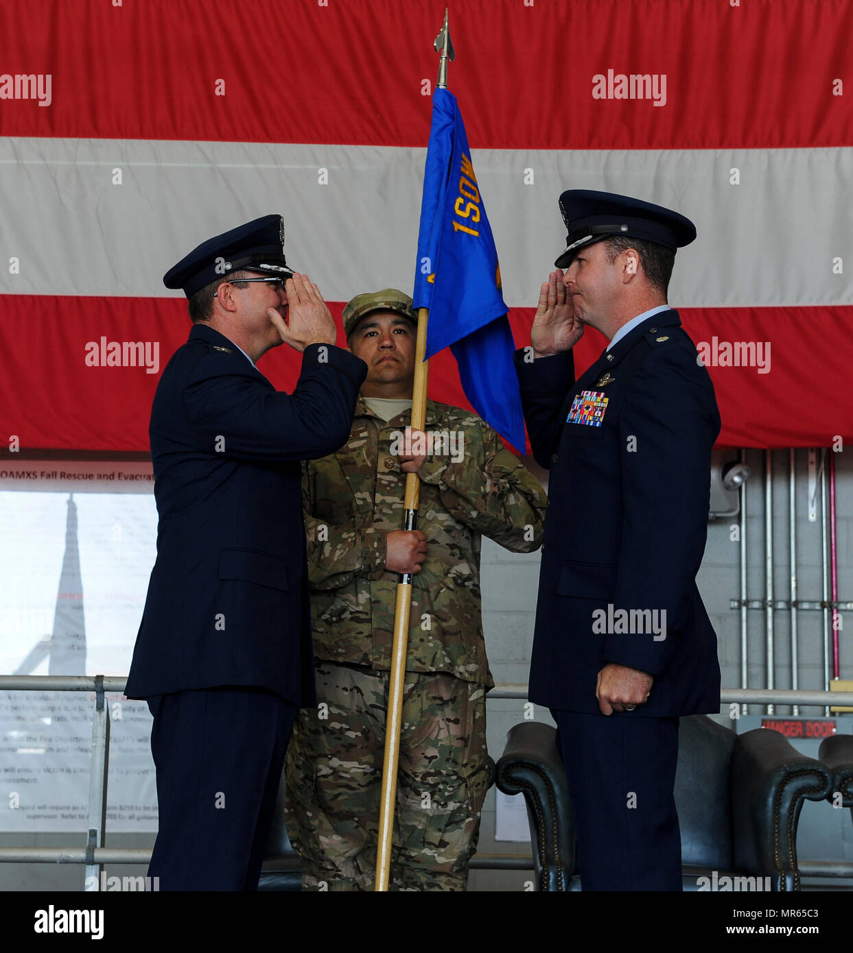 The 4th Special Operations Squadron Held a change of command ceramony ...