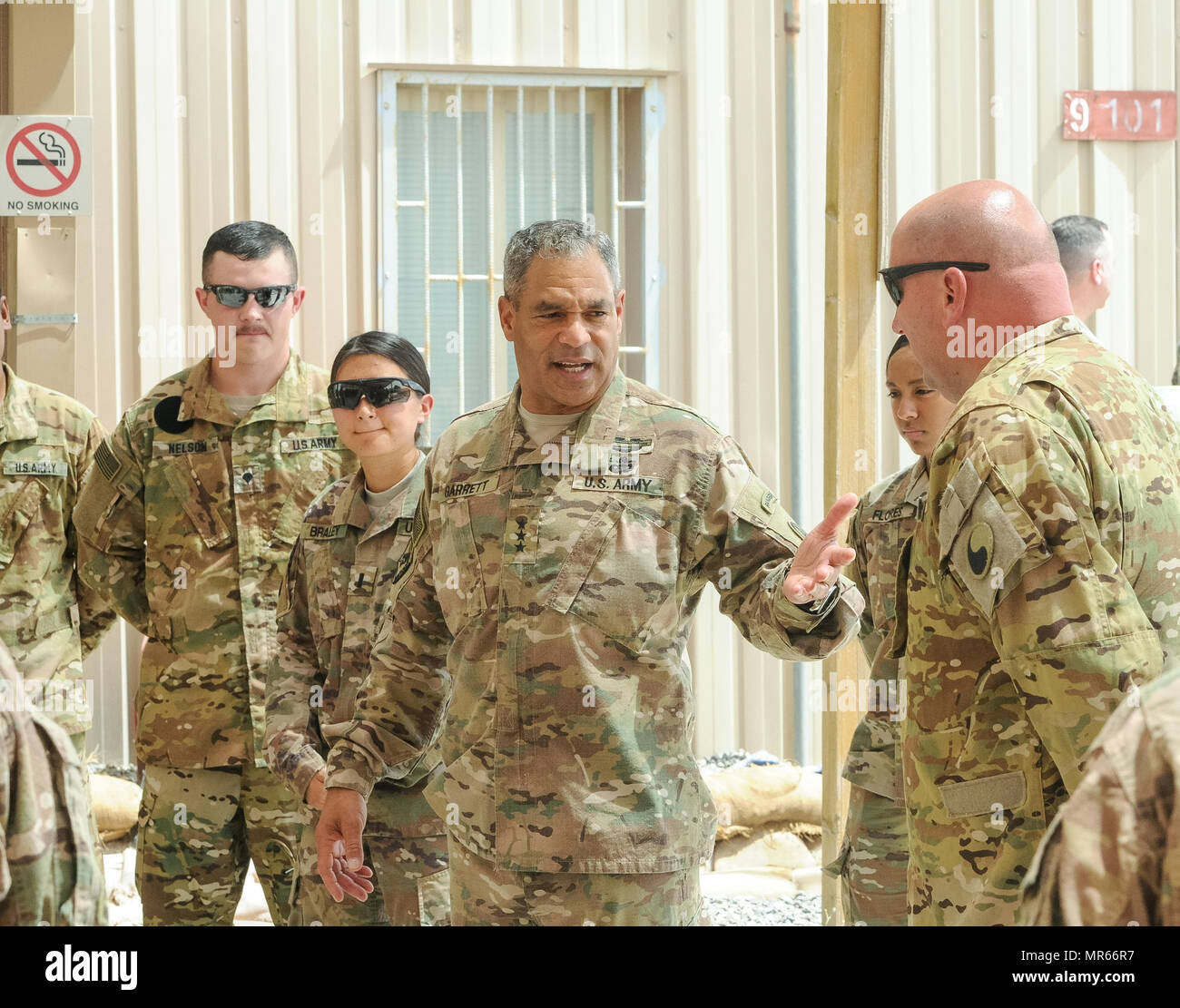 The Commanding General of U.S. Army Central Lt. Gen. Michael X. Garrett ...
