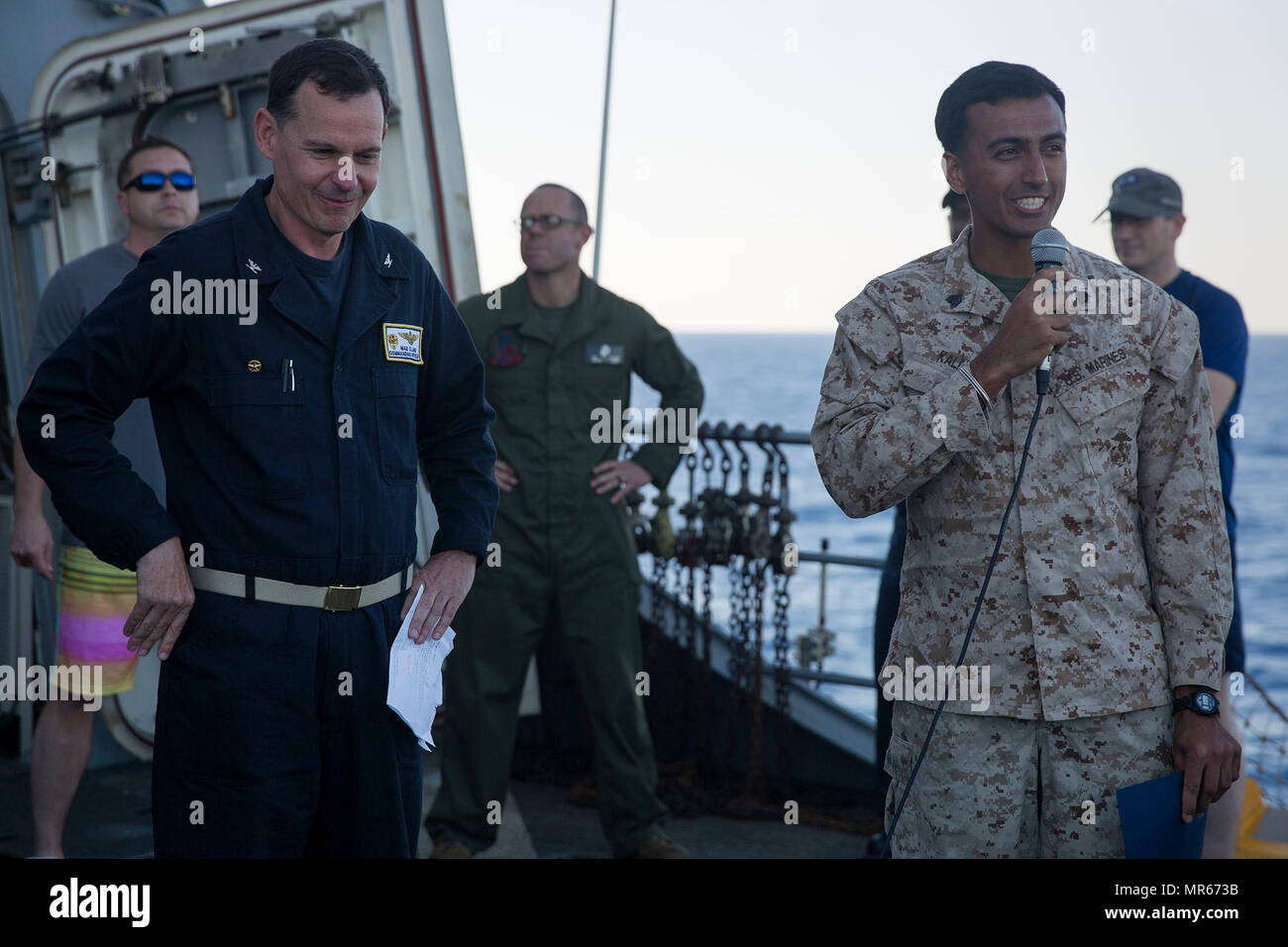 Sgt. Mahavir Kallirai of the 24th Marine Expeditionary Unit (MEU ...
