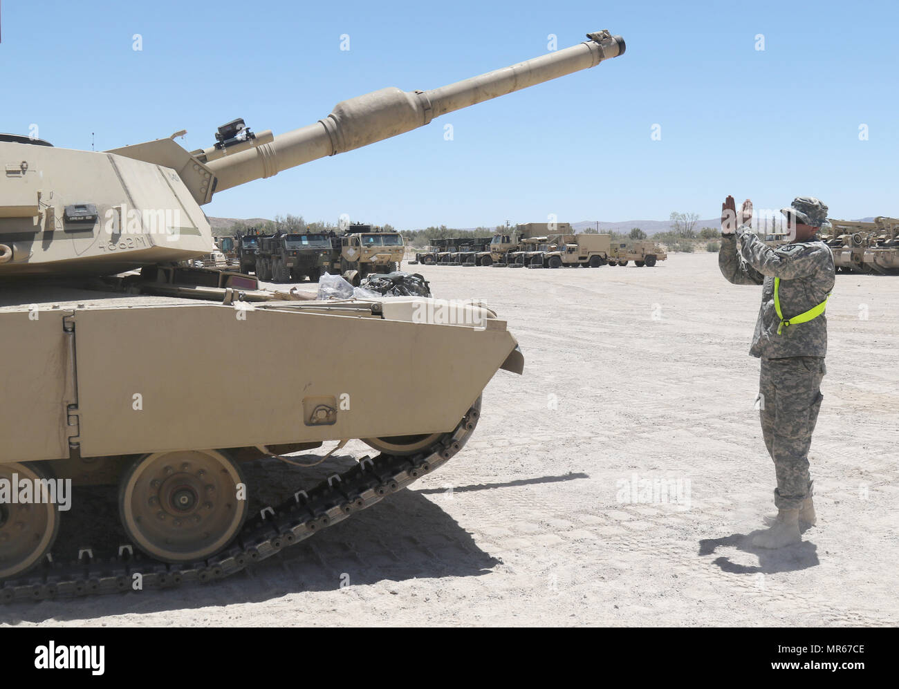 Spc. Cain C. Underwood, a tank crewman with Company A, 1st Battalion ...