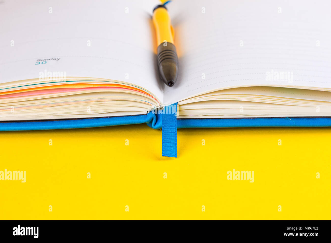 Old diary with handwriting pencil hi-res stock photography and images ...