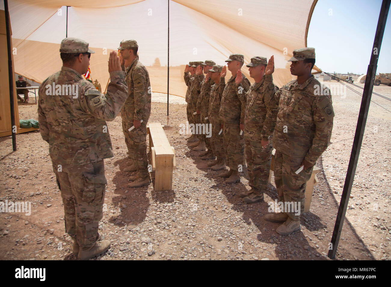 U.S. Army Paratroopers deployed in support of Combined Joint Task Force ...
