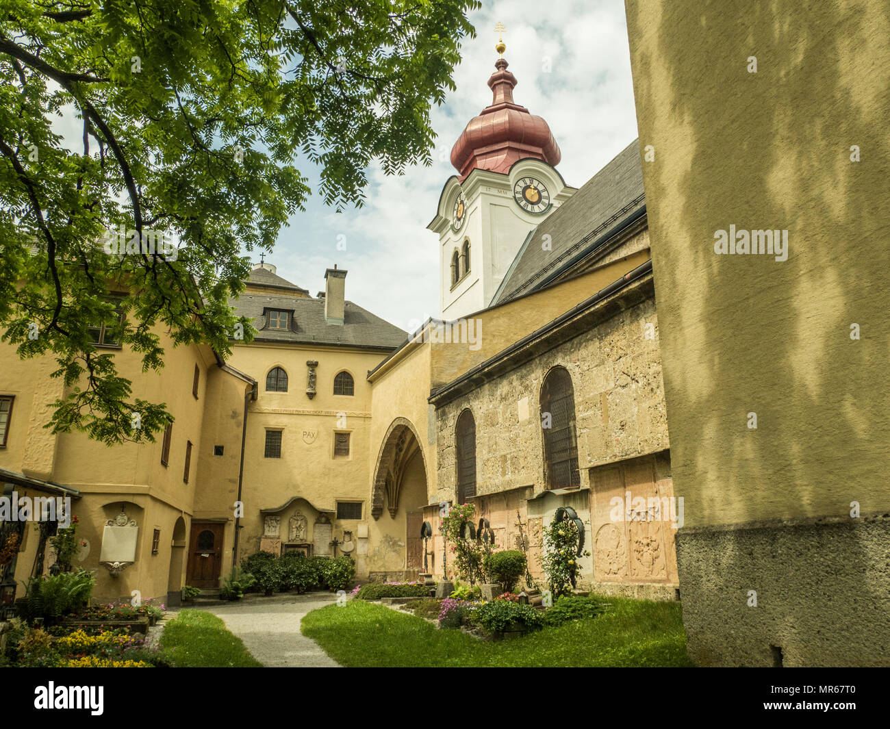 Nonnberg Abbey, a Benedictine Monastery in Salzburg, Austria. "Maria ...