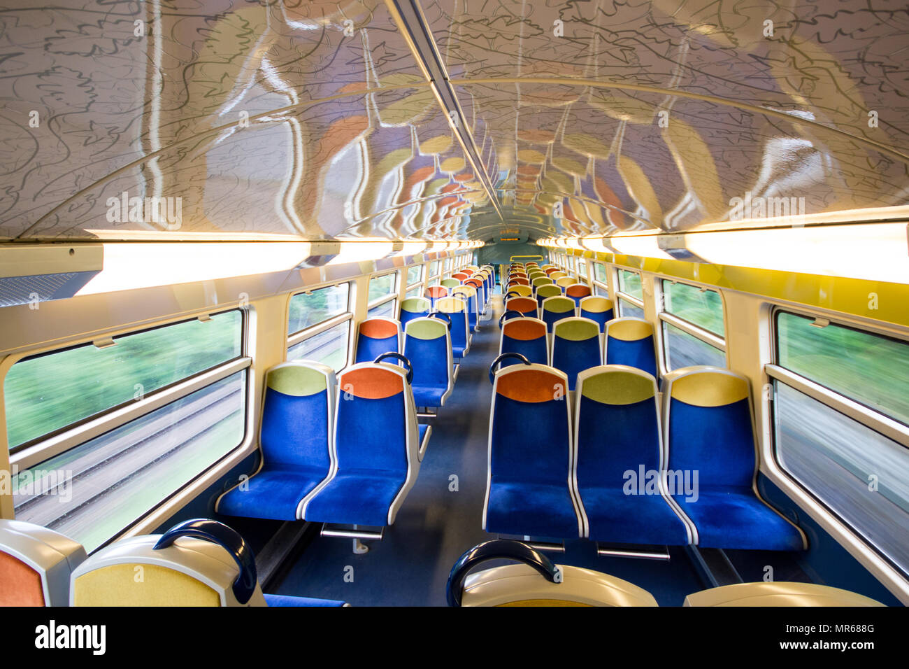 The blue train railway france hi-res stock photography and images - Alamy