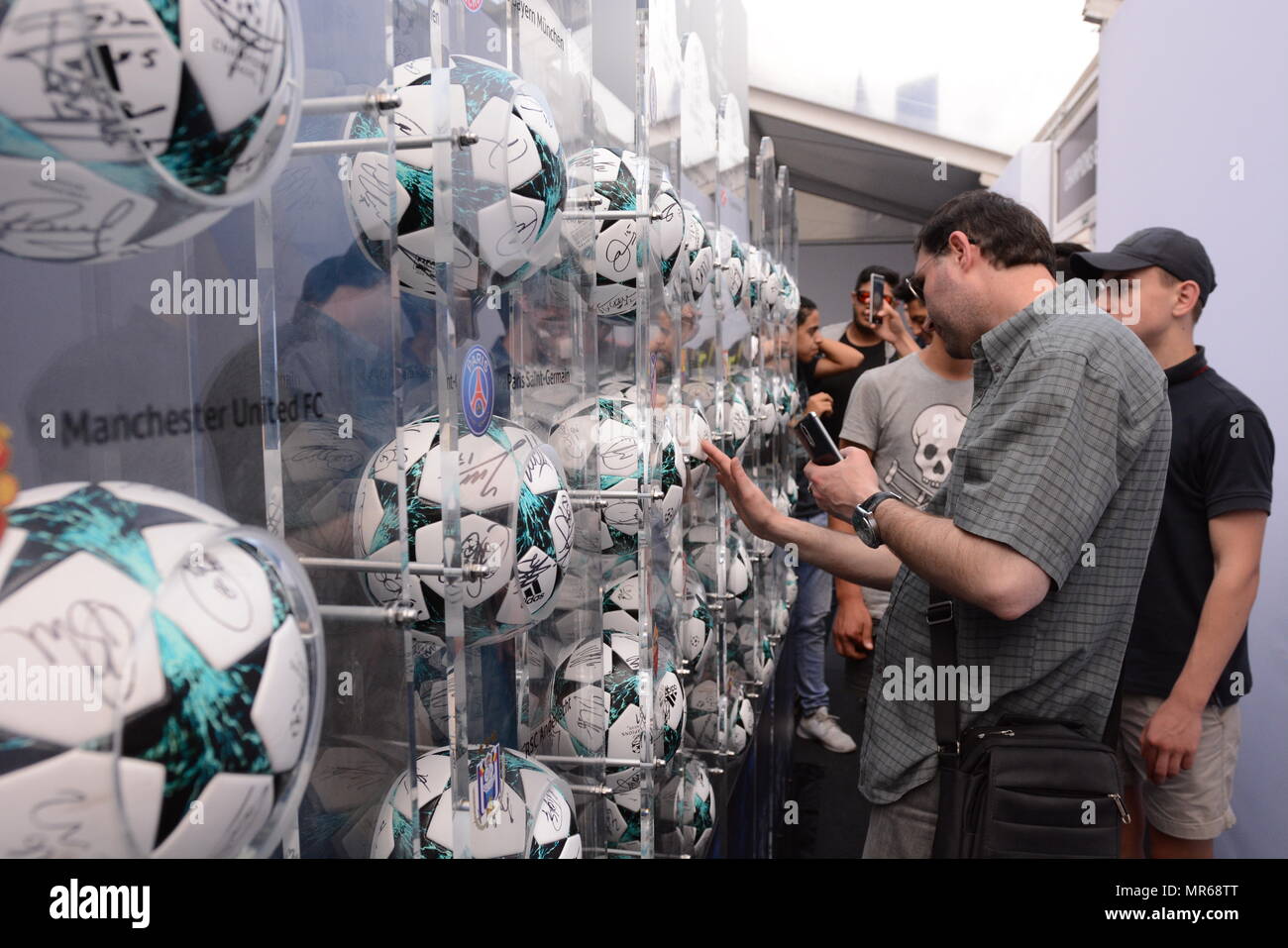 Sport football stadium inflatable ball hi-res stock photography and ...