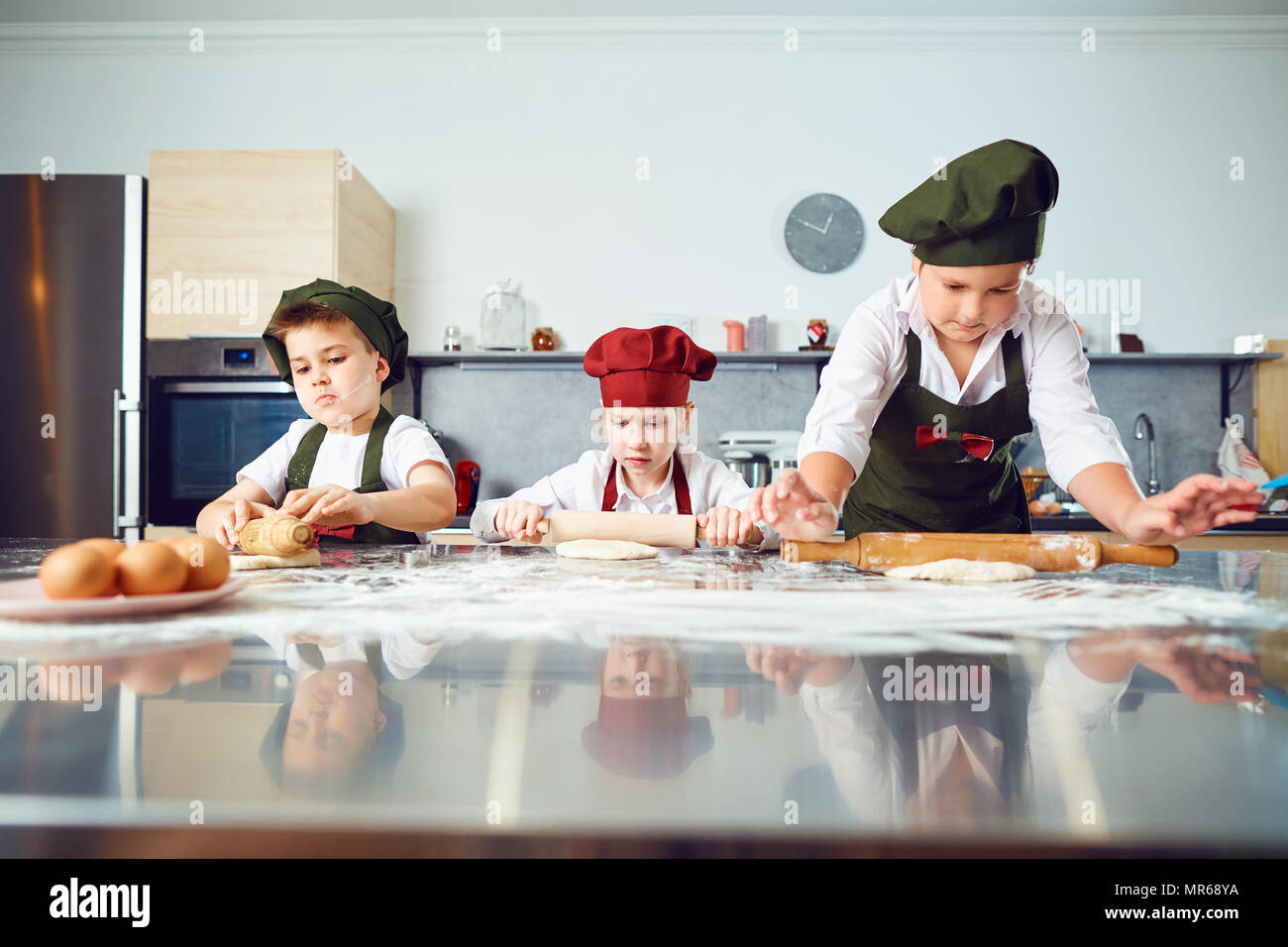 Children kitchen hi-res stock photography and images - Alamy