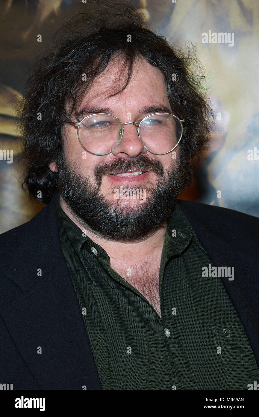 Peter Jackson arriving at the " LORD OF THE RINGS:THE RETURN OF THE ...