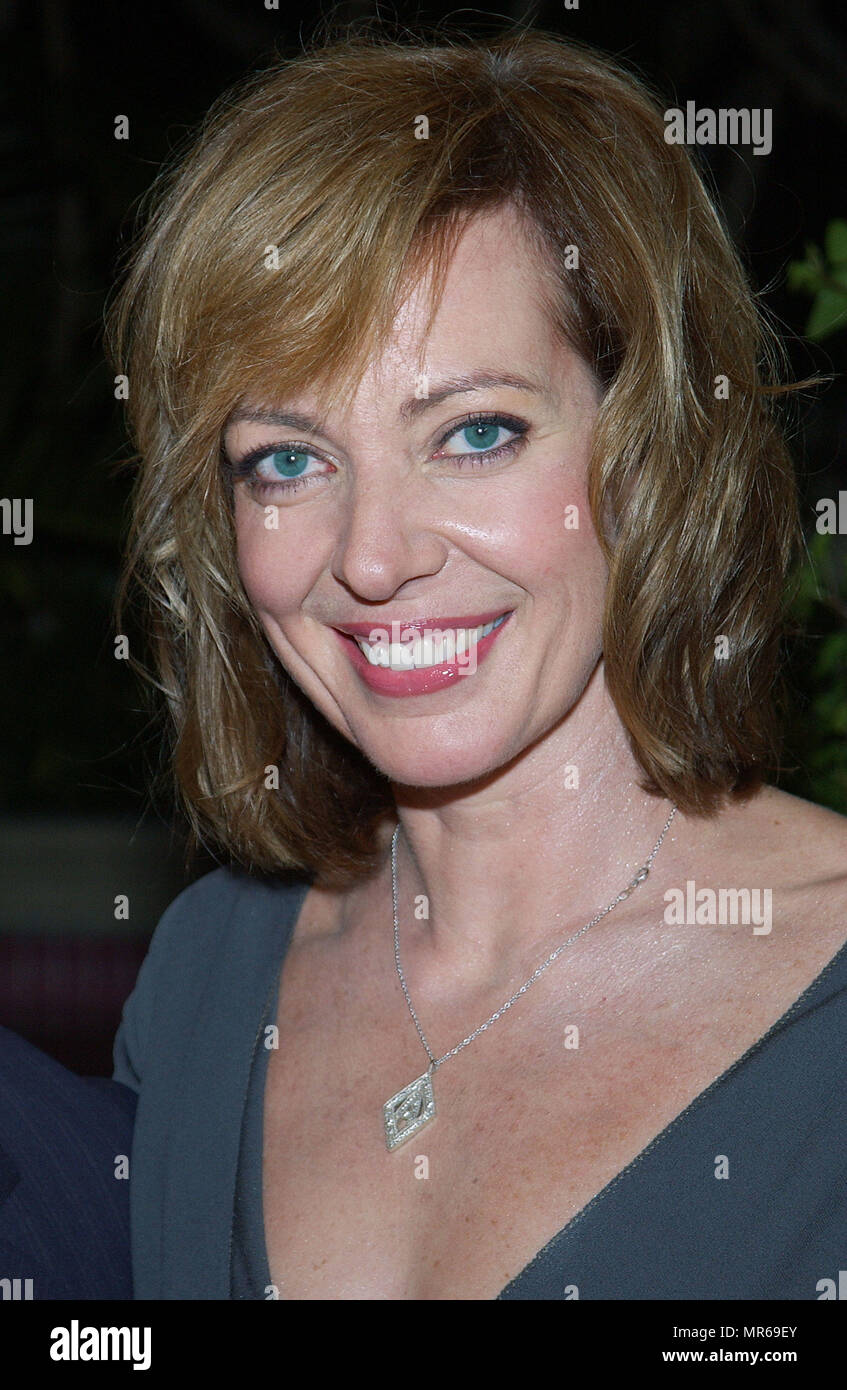 Allison Janney arriving at the party celebrating the " West Wing 100th ...