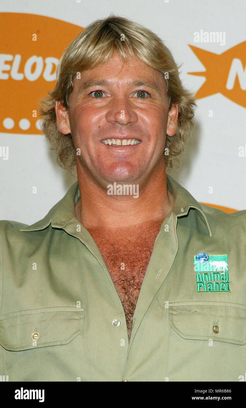 Steve Irwin, of The Crocodile Hunter at the 15th Annual Nickelodeon Kid ...