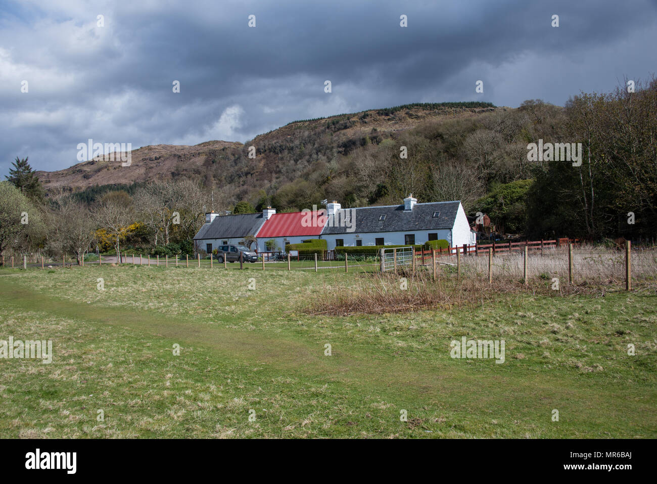 The highland crofts are simply built to withstand the Scottish ...