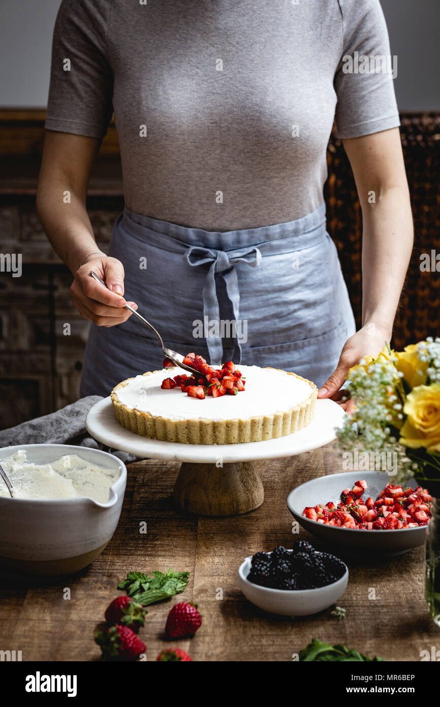 Adding fruit hi-res stock photography and images - Alamy