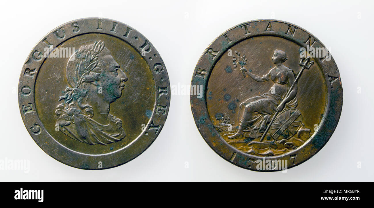 George 111 coins hi-res stock photography and images - Alamy