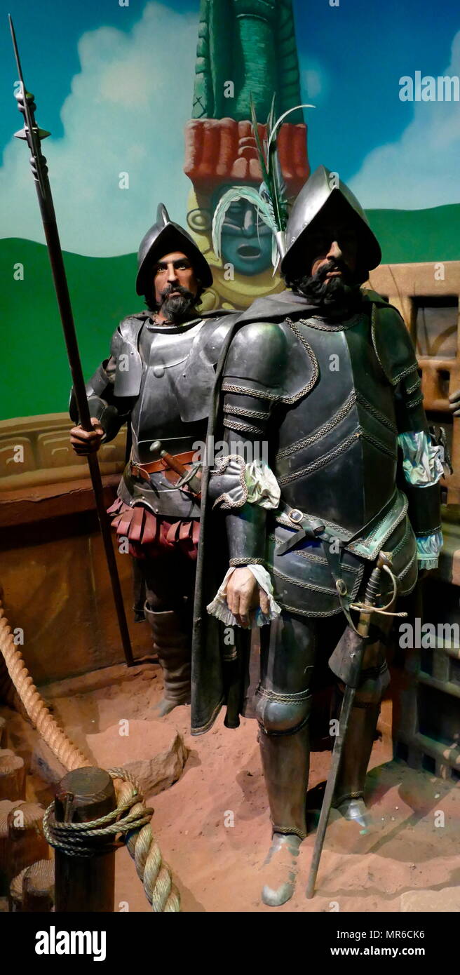 Spanish Conquistadors In Mexico Stock Photos & Spanish Conquistadors In ...