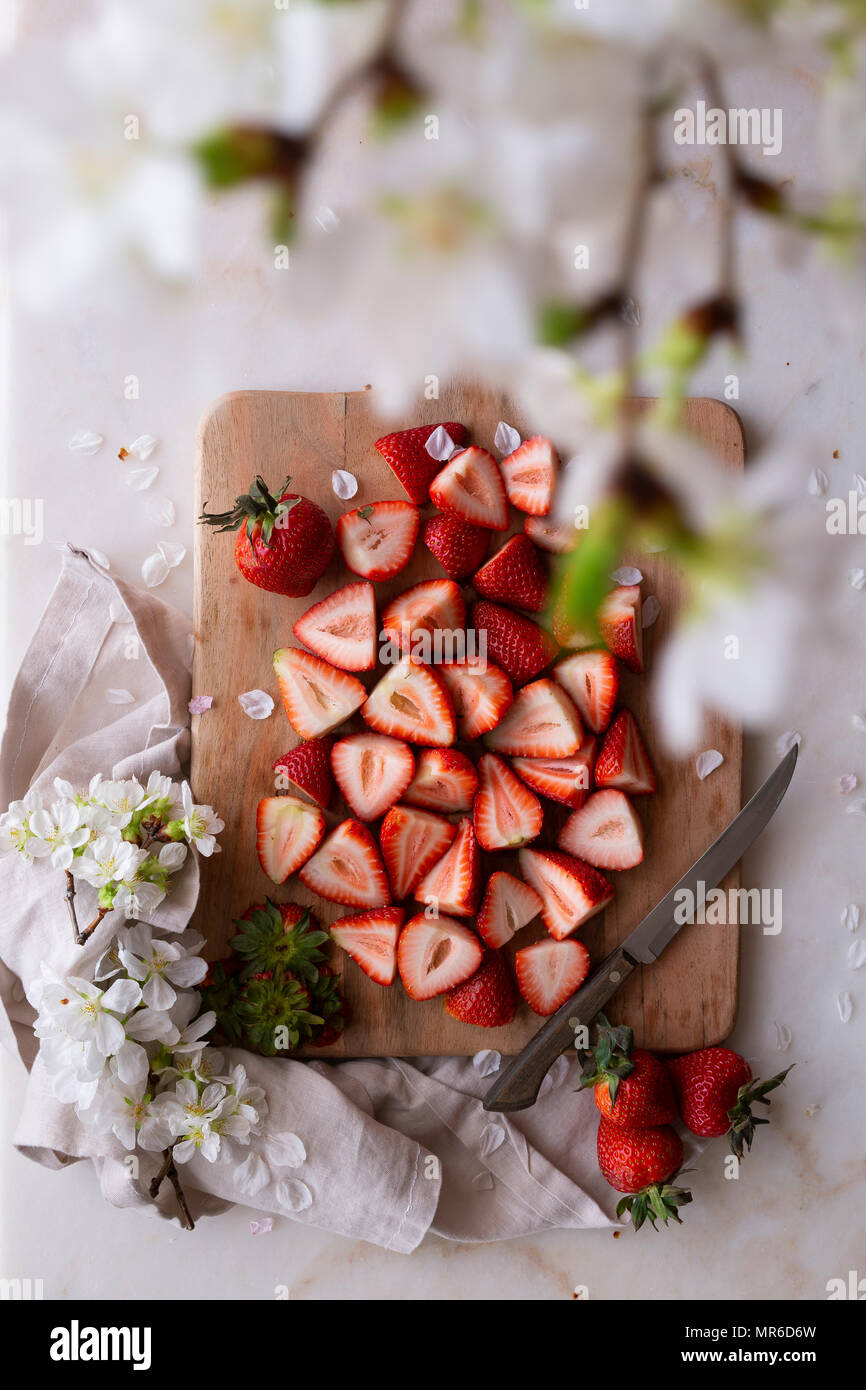 Japanese strawberry tree hi-res stock photography and images - Alamy