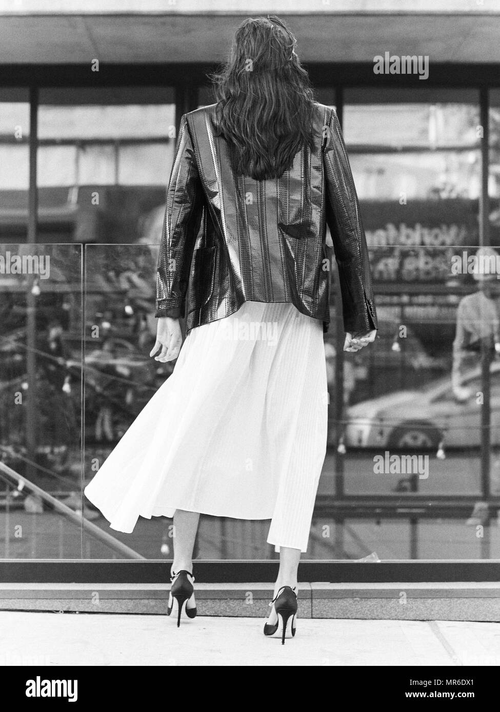 Fashion nyc Black and White Stock Photos & Images - Alamy