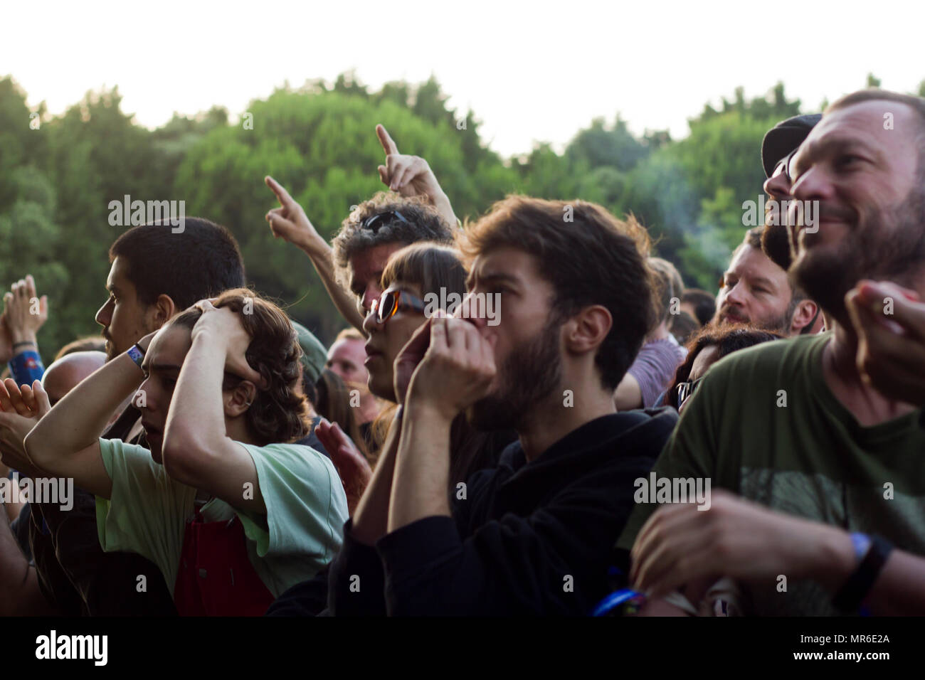 Concert front row hi-res stock photography and images - Alamy