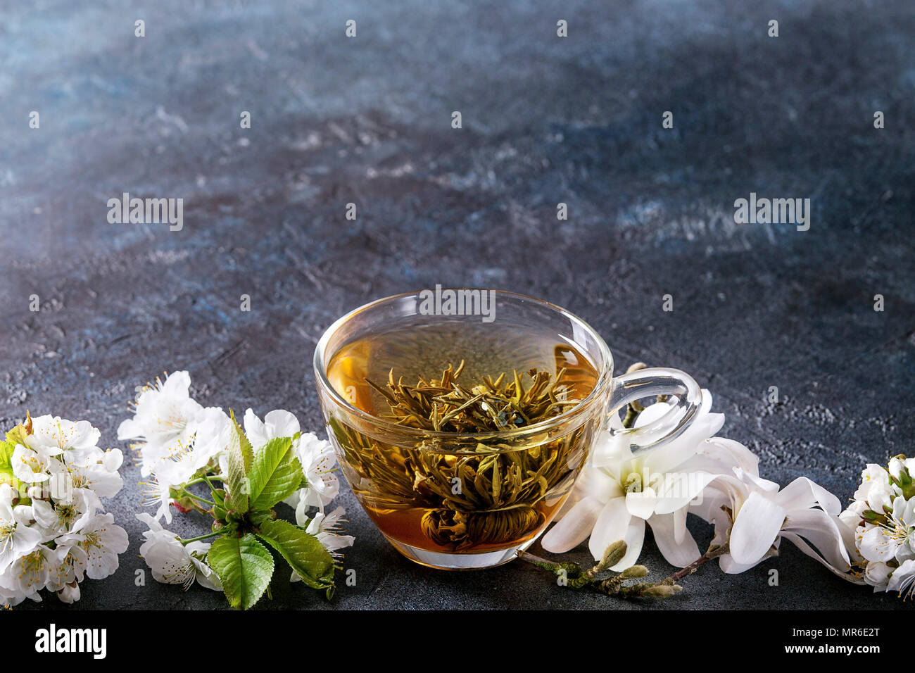 Magnolia flower tea hi-res stock photography and images - Alamy