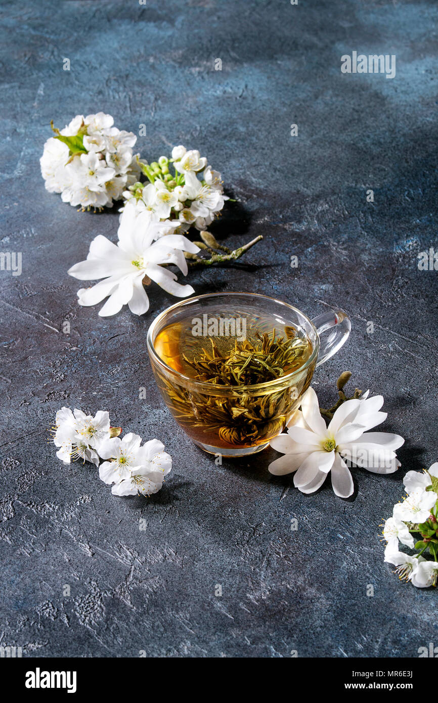 Magnolia flower tea hi-res stock photography and images - Alamy