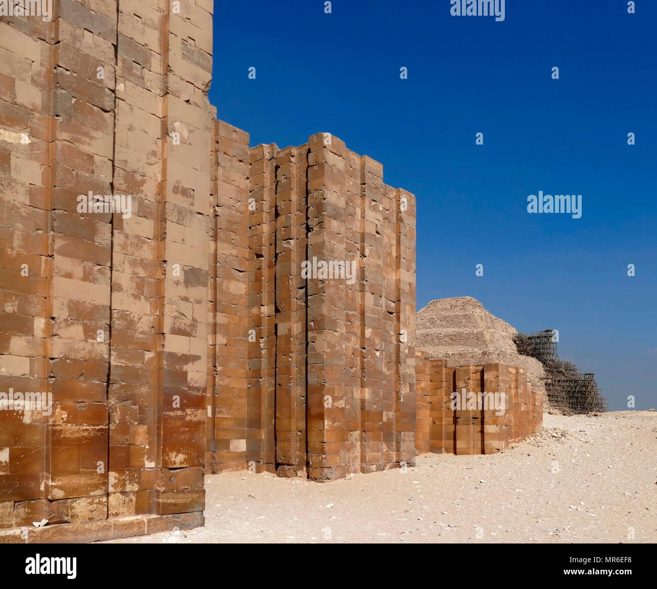 Funerary complex of djoser hi-res stock photography and images - Alamy