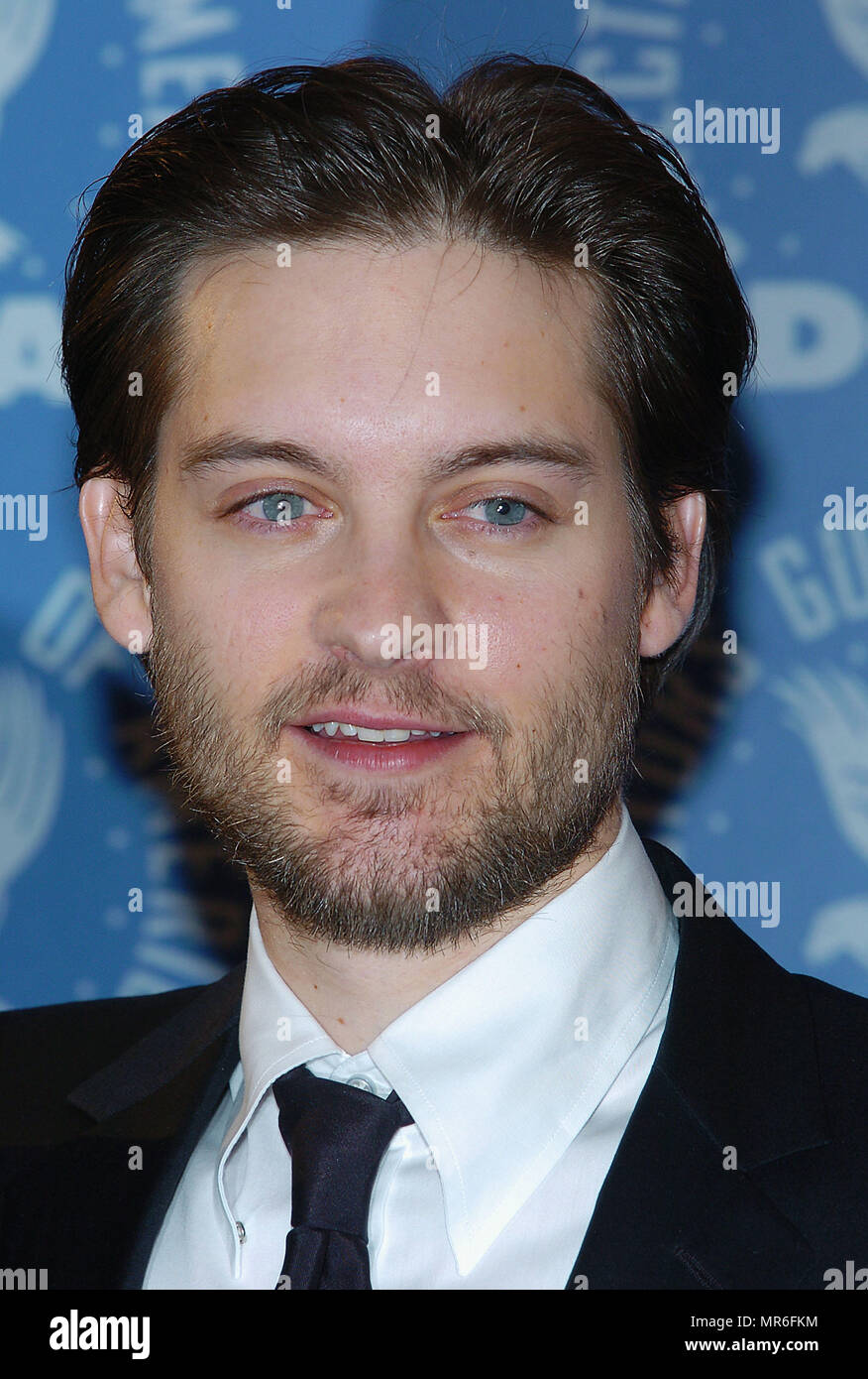 Tobey Maguire at the Director Guild Awards 2004 at the Century Plaza ...
