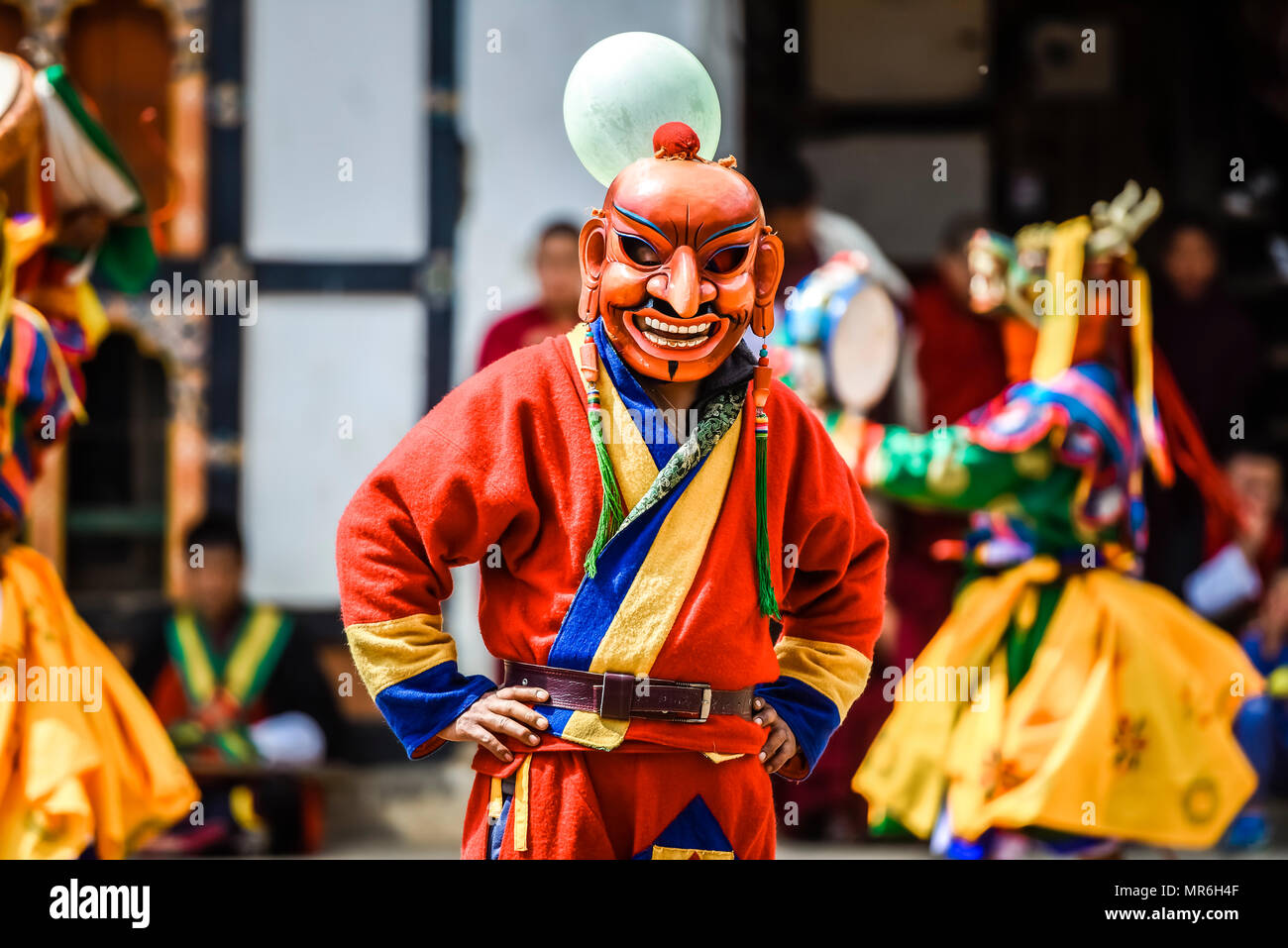 Jester mask hi-res stock photography and images - Alamy