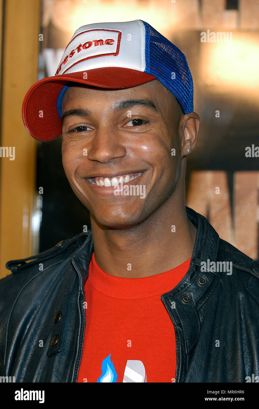 Vaughn Lowery arriving at the premiere of "Darkness Falls" at the Mann ...